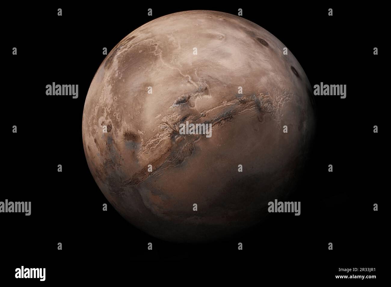 Mars From Hubble Telescope