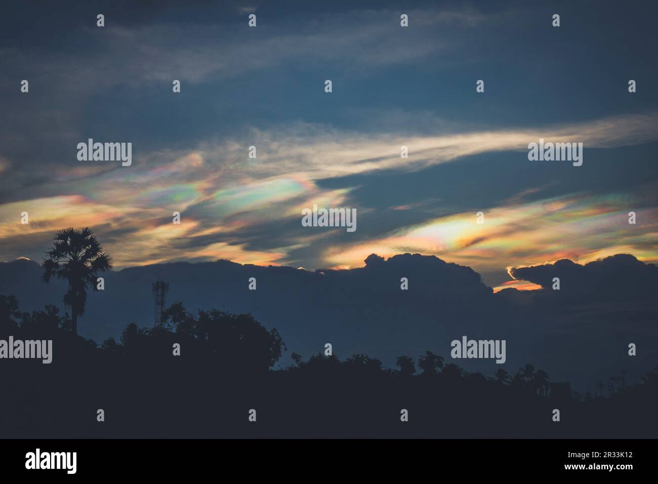 A Rare Look at an Iridescent Cloud. fire rainbows or rainbow clouds ...
