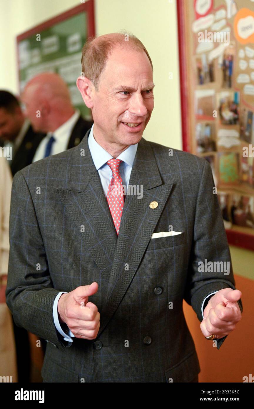 Berlin, Deutschland. 22nd May, 2023. Prinz Edward beim Besuch der ...