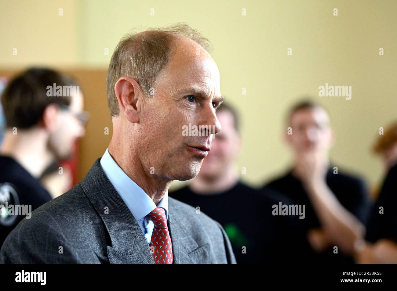 Prince edward duke of edinburgh award hi-res stock photography and ...