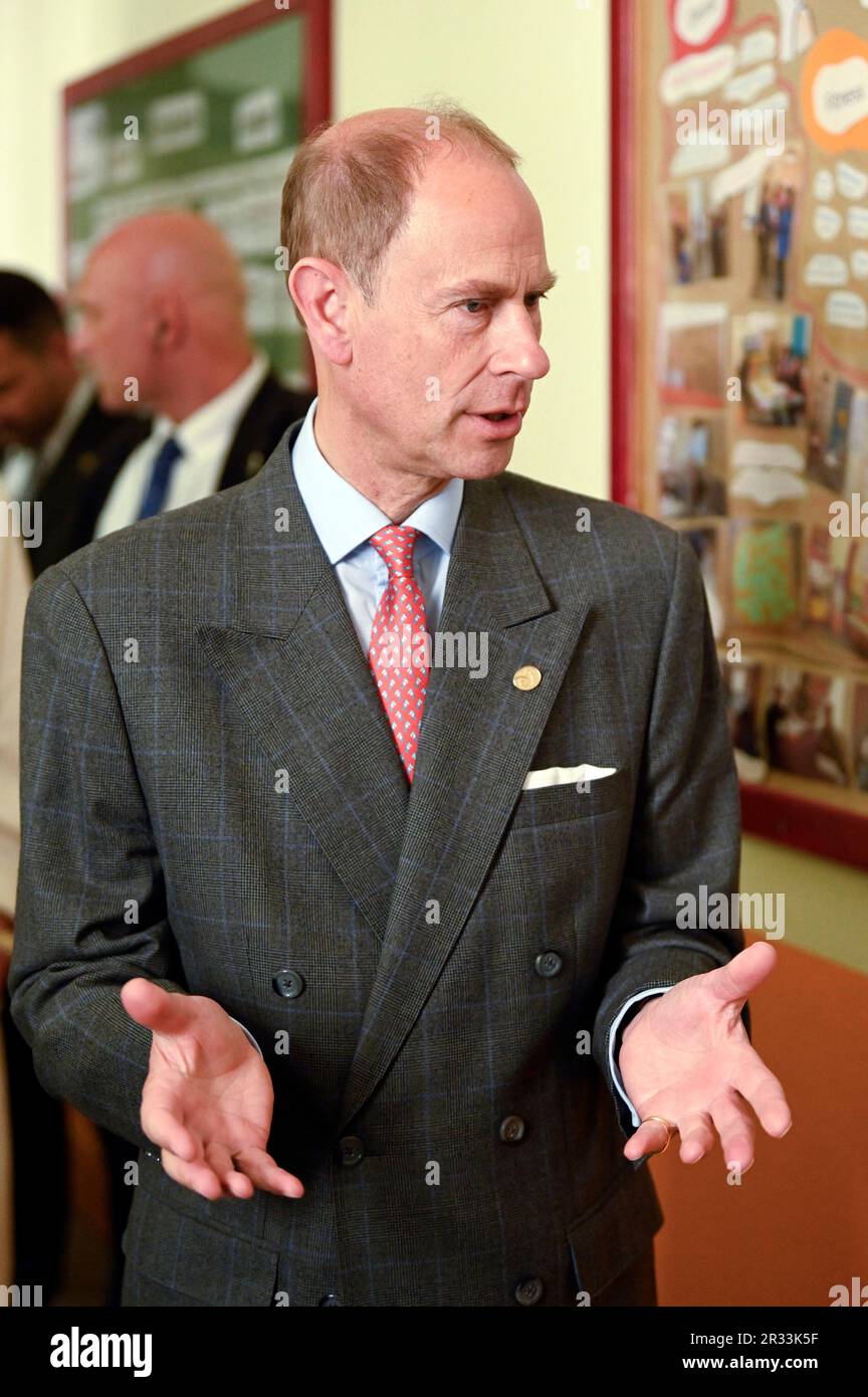 Berlin, Deutschland. 22nd May, 2023. Prinz Edward beim Besuch der ...