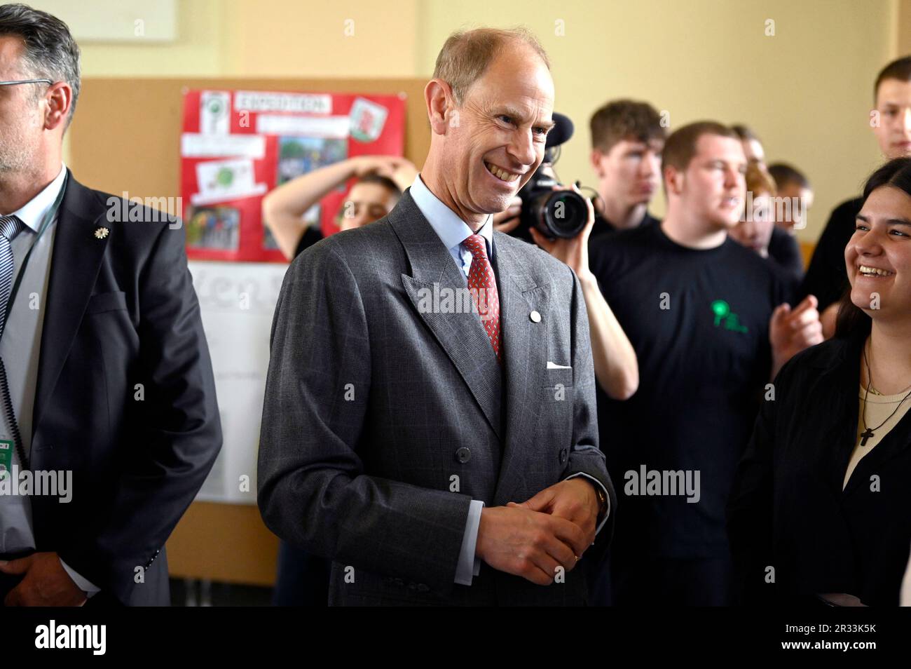 Berlin, Deutschland. 22nd May, 2023. Prinz Edward beim Besuch der ...