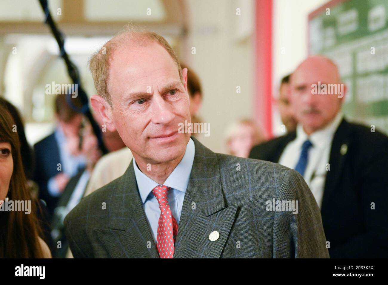 Berlin, Deutschland. 22nd May, 2023. Prinz Edward beim Besuch der ...