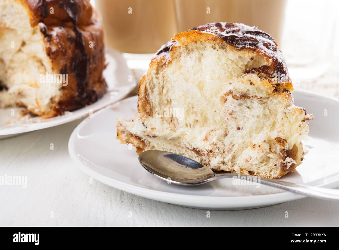 Twisted fancy bread Stock Photo - Alamy