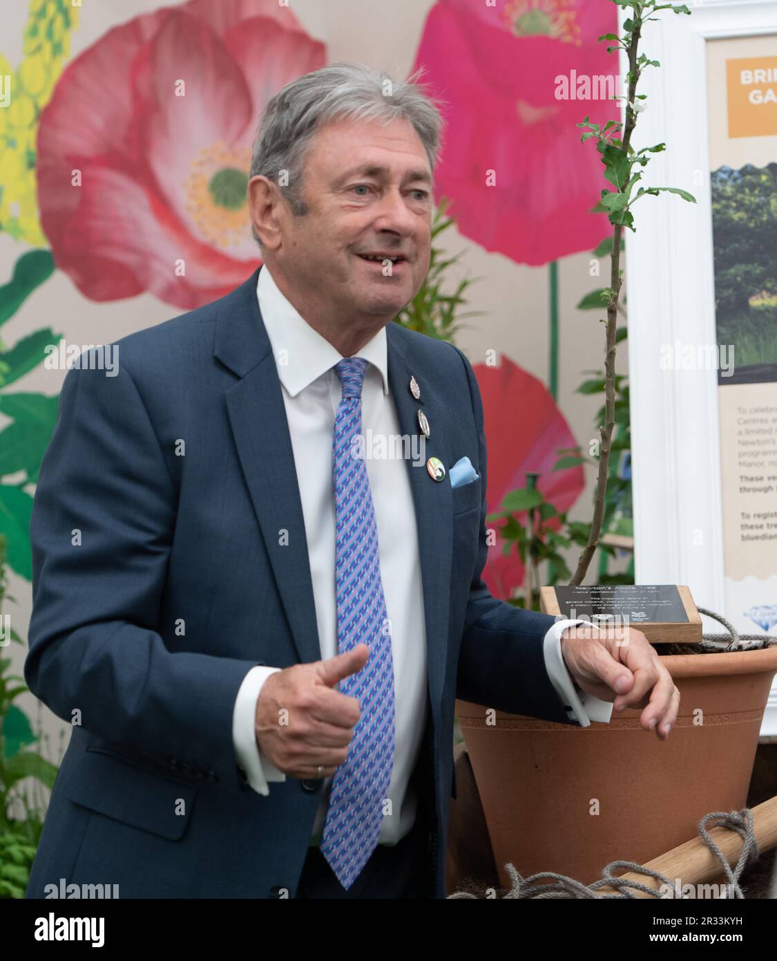 Chelsea, London, UK. 22nd May, 2023. Gardening expert and TV ...