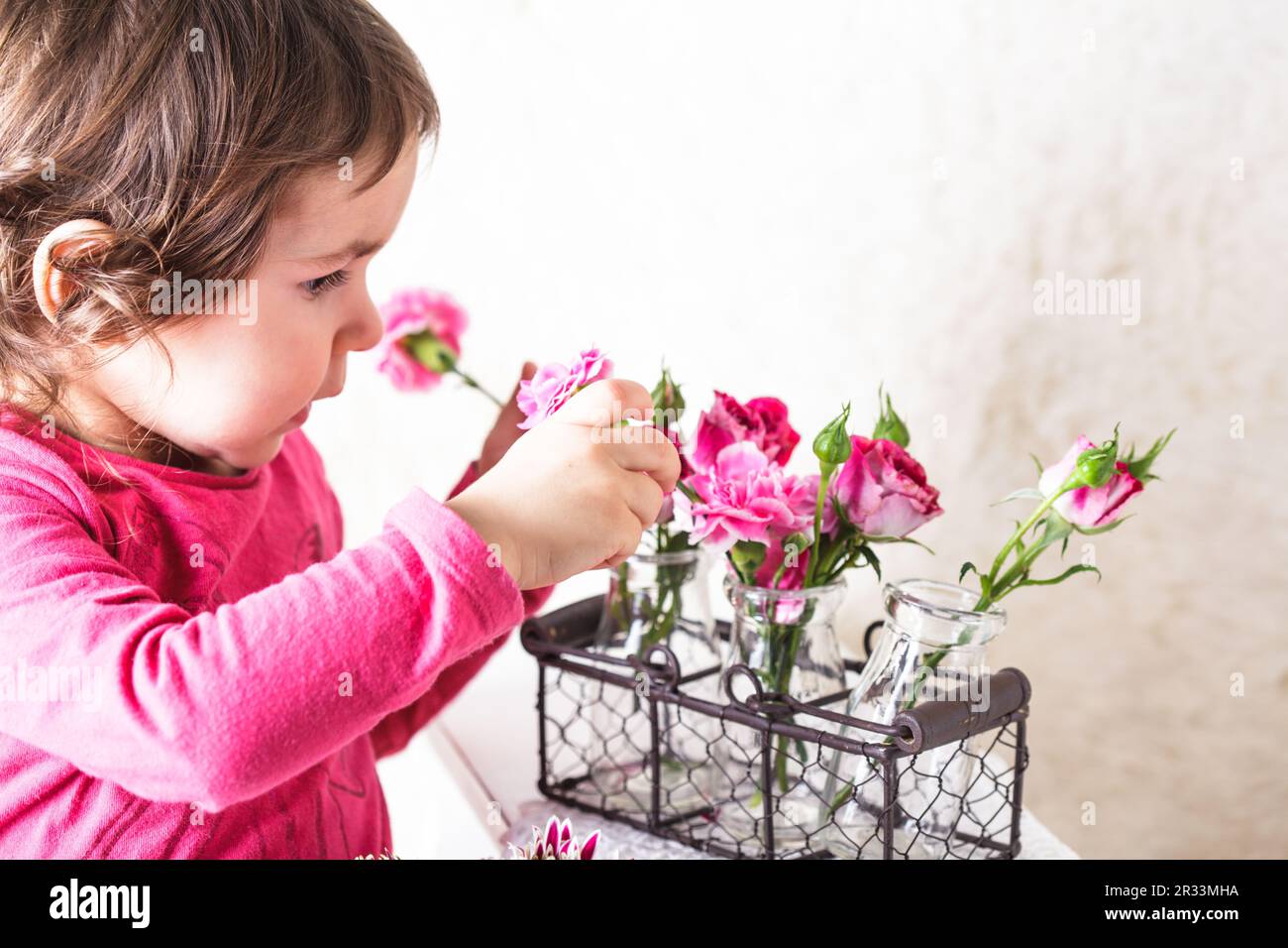 How smell rose hi-res stock photography and images - Alamy