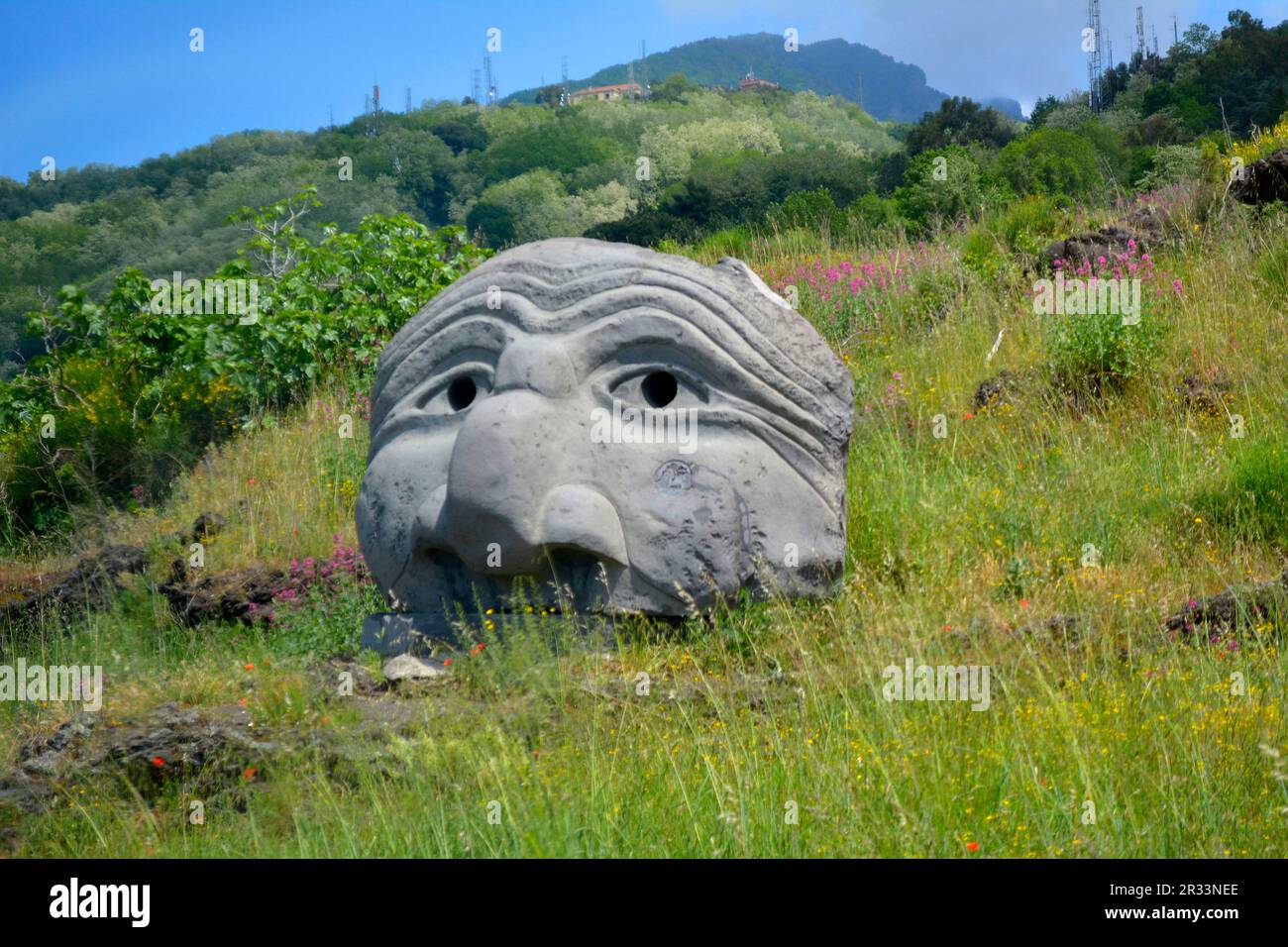 Figure on the roadside Stock Photo - Alamy