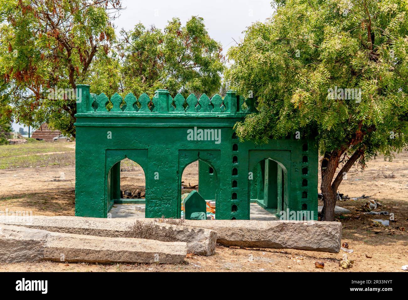 High definition images show a zoomed small green fort with stunning ...