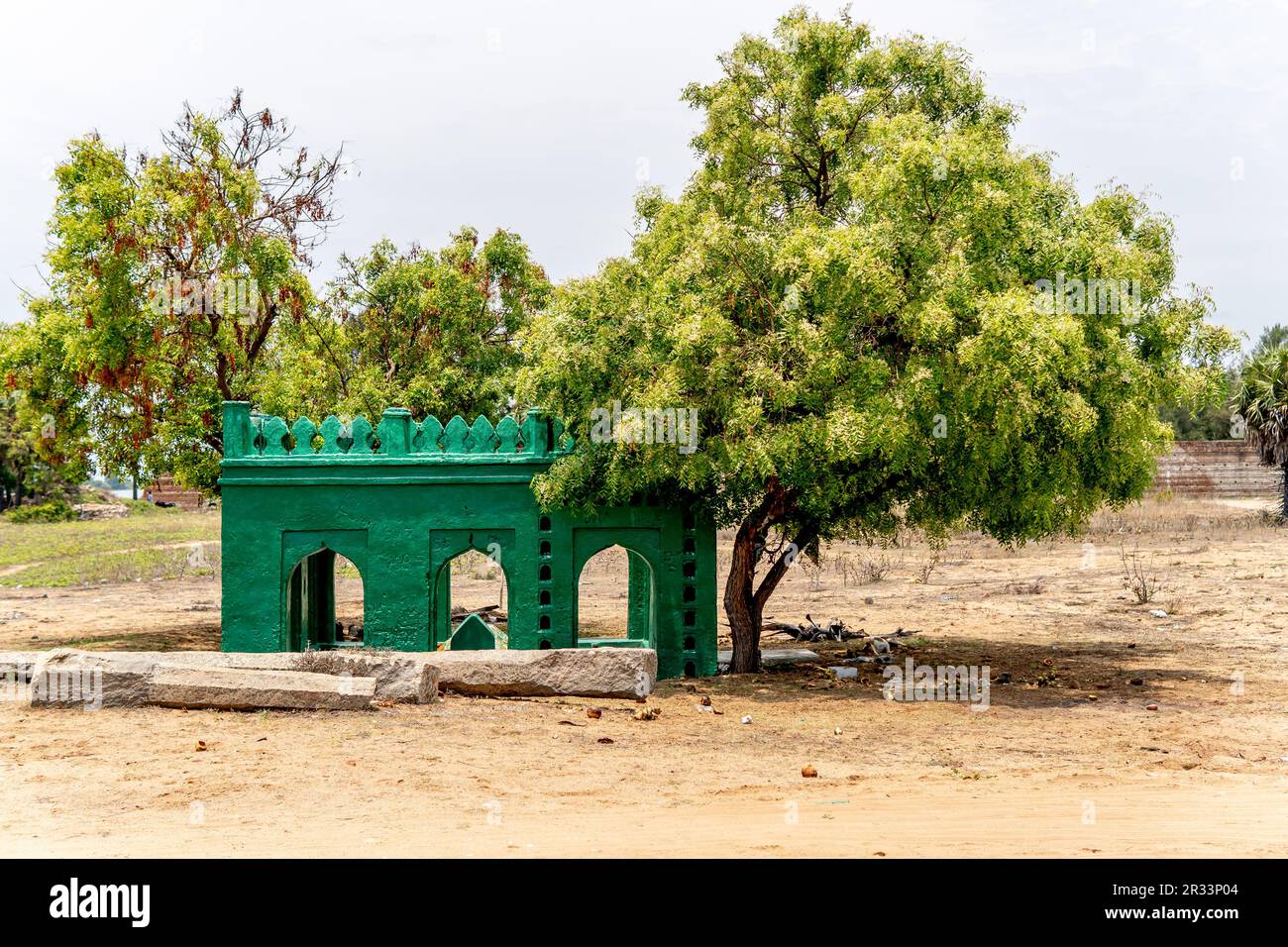 Small green fort striking structure that adds a touch of charm and ...