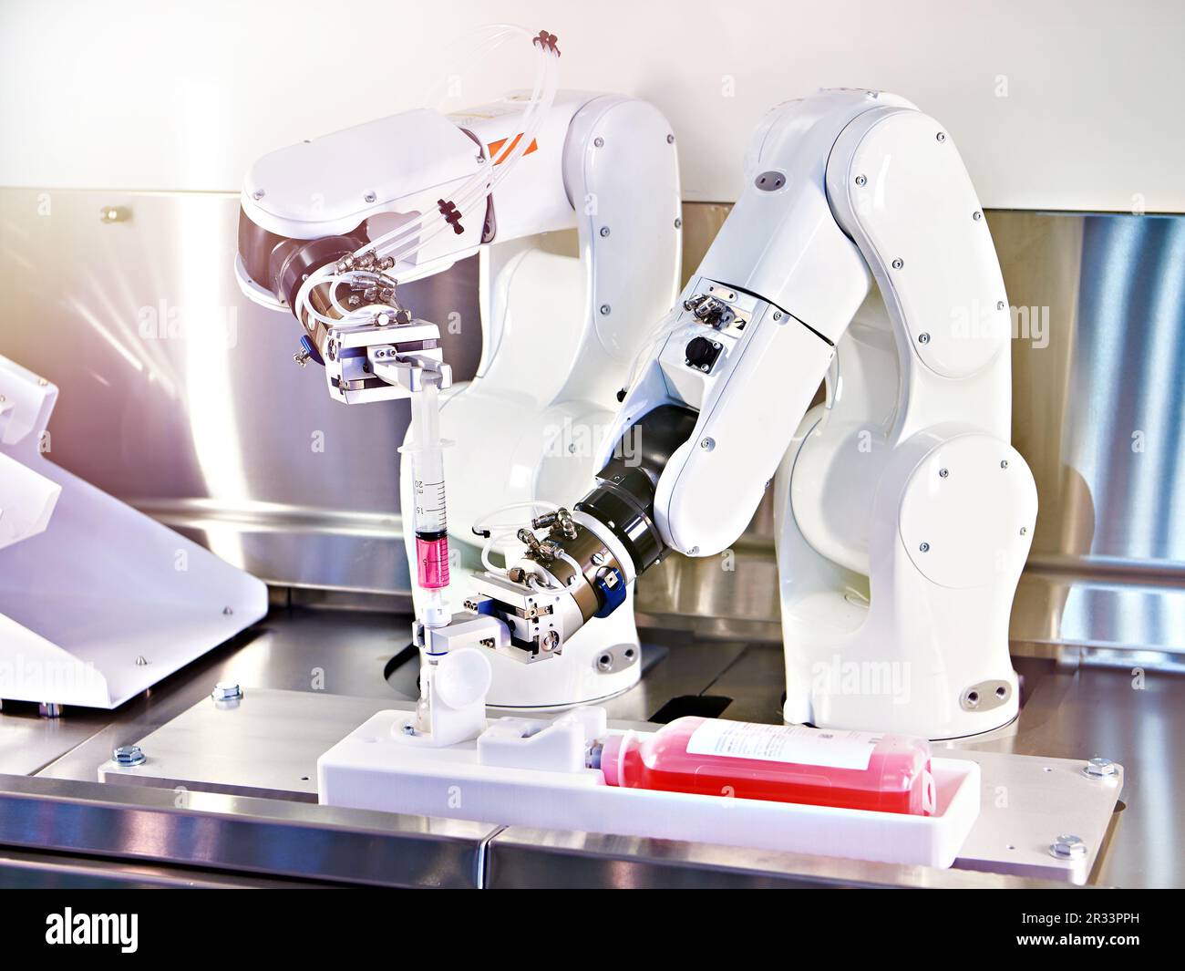Robotic arm test tube hi-res stock photography and images - Alamy