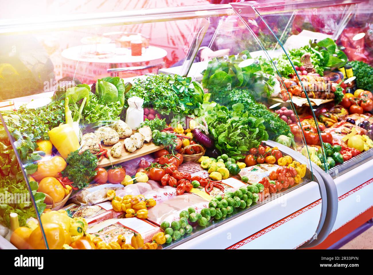 Processed meat products hi-res stock photography and images - Alamy