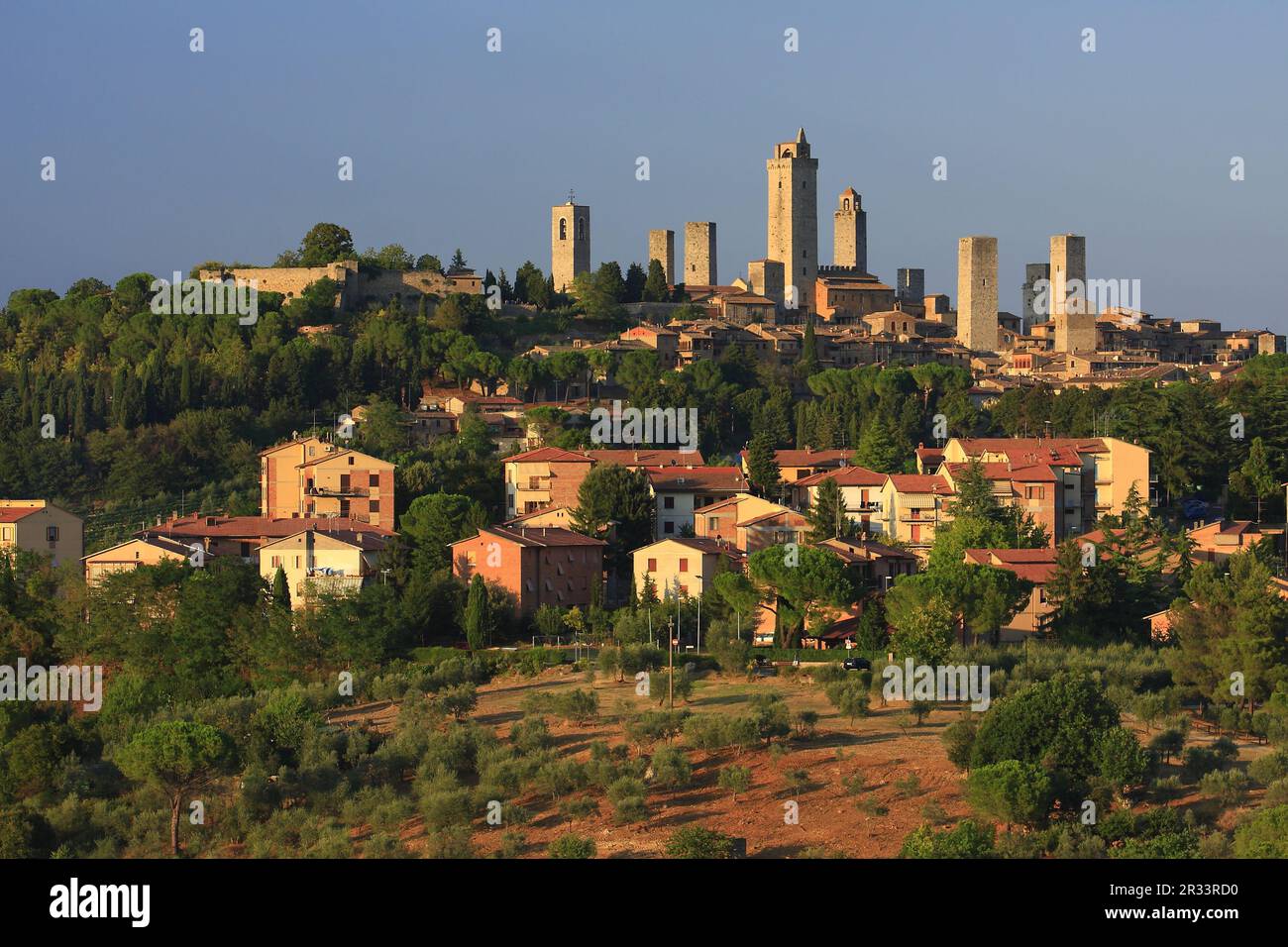 The towers of san gimignano hi-res stock photography and images - Alamy