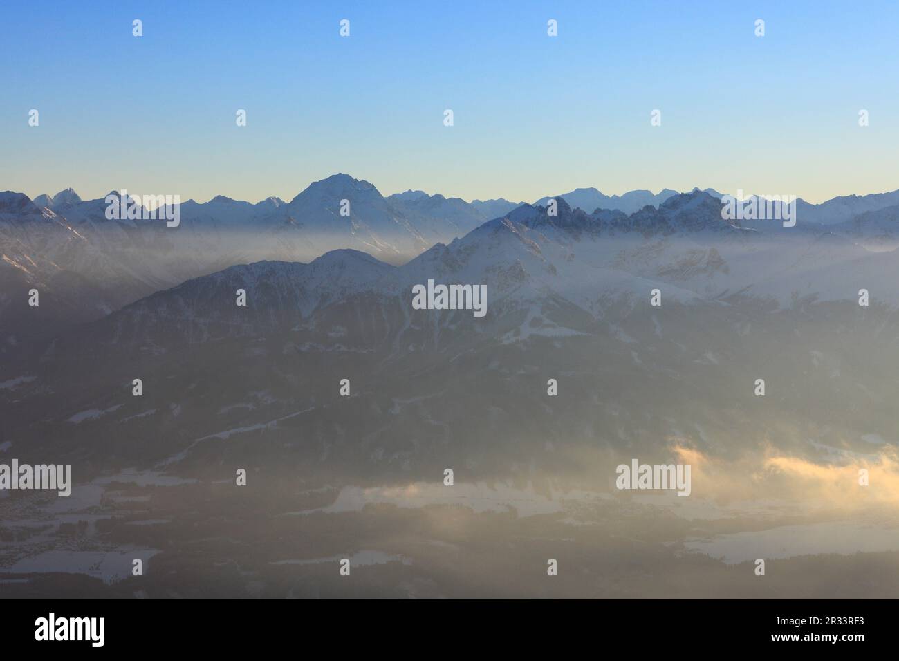 View of the karwendel valley hi-res stock photography and images - Alamy