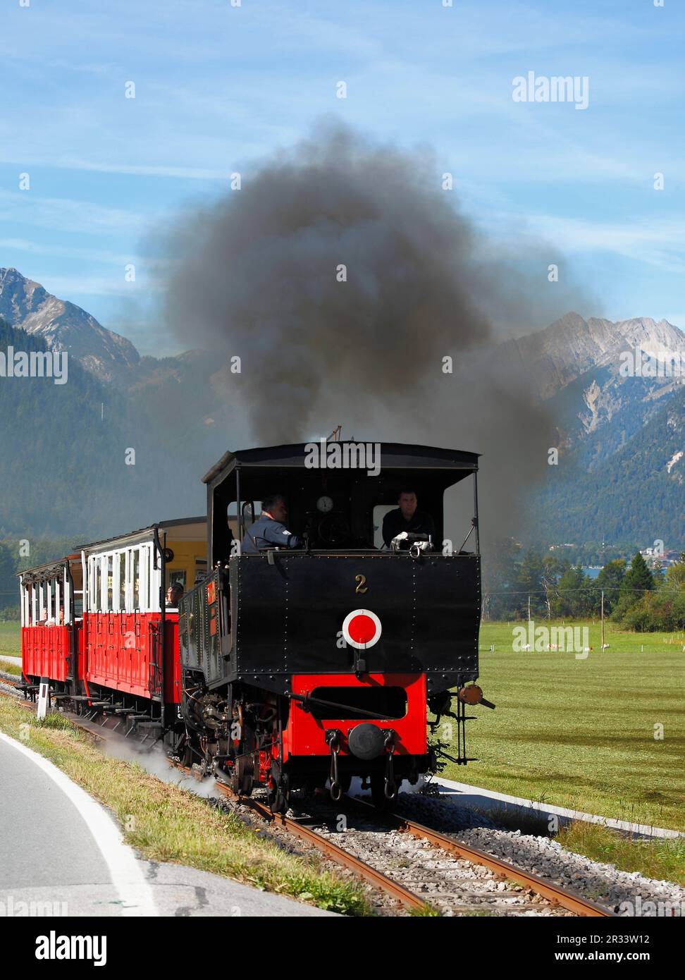 Nostalgic Achensee Railway, Tyrol, Tyrol Stock Photo - Alamy
