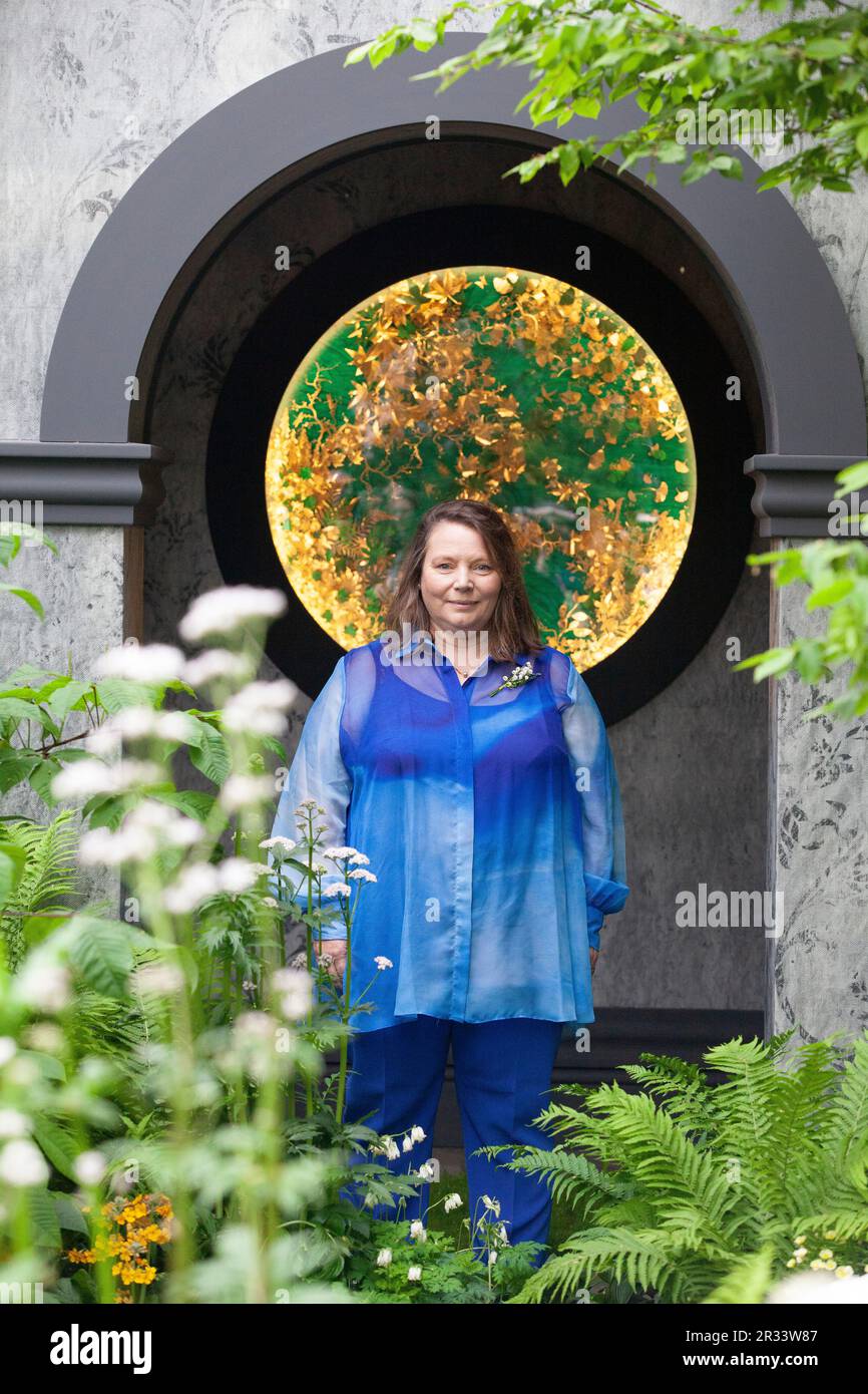 London, UK. 22nd May, 2023. Actor Joanna Scanlan on the Myeloma UK show ...