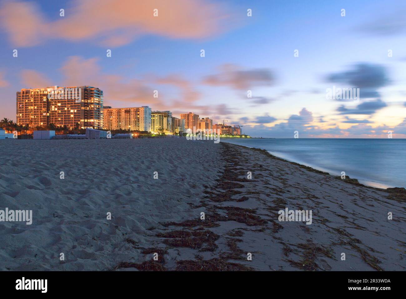 Miami beach morning hi-res stock photography and images - Alamy
