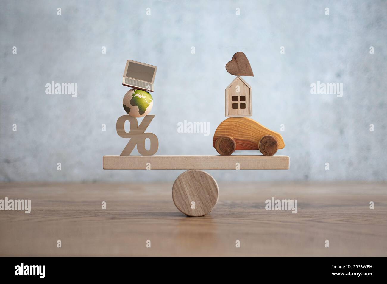 Life versus work balance seesaw Stock Photo - Alamy Life versus work balance seesaw Stock Photo - Alamy