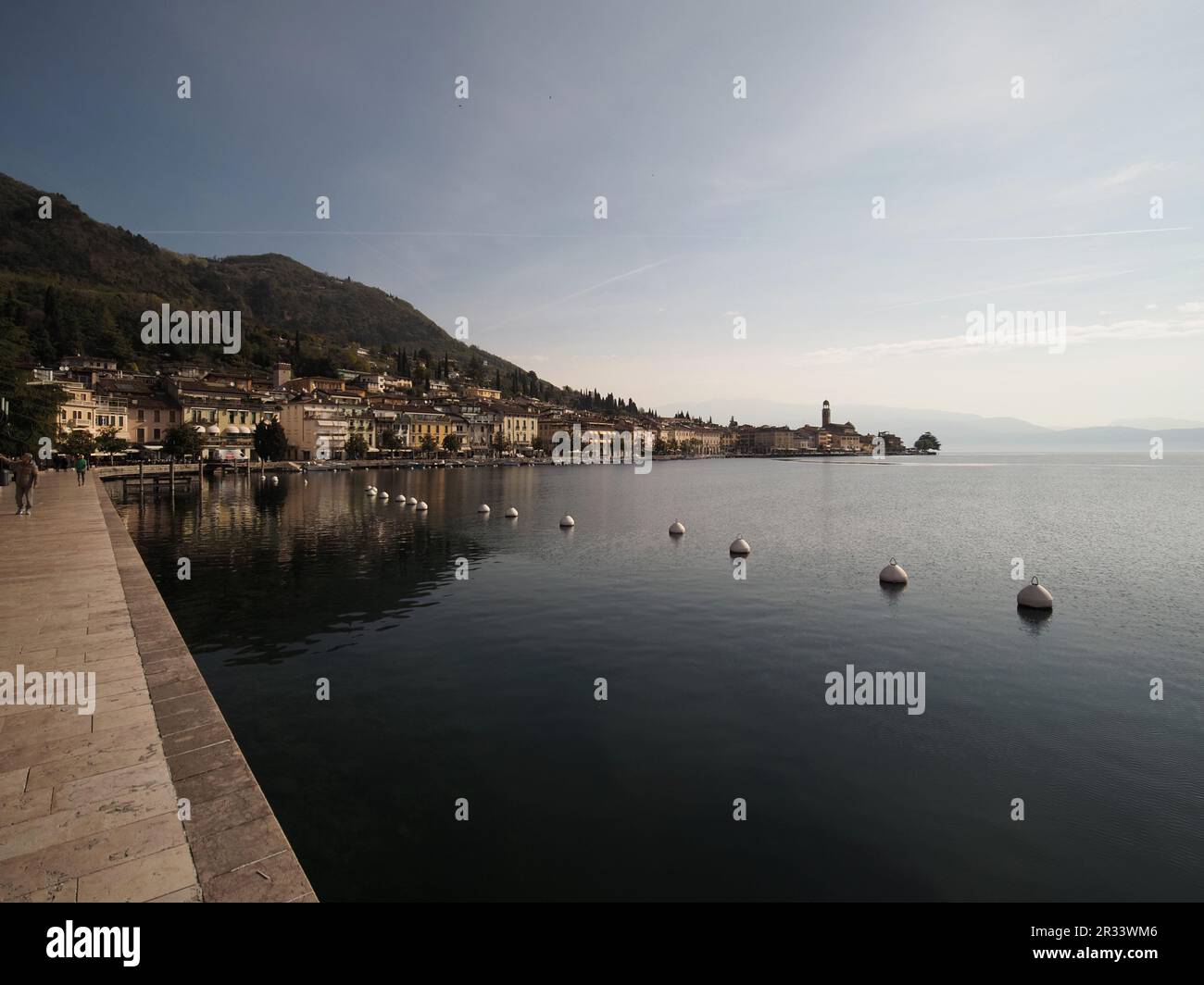 Saló shore line at Lake Garda in Italy Stock Photo - Alamy