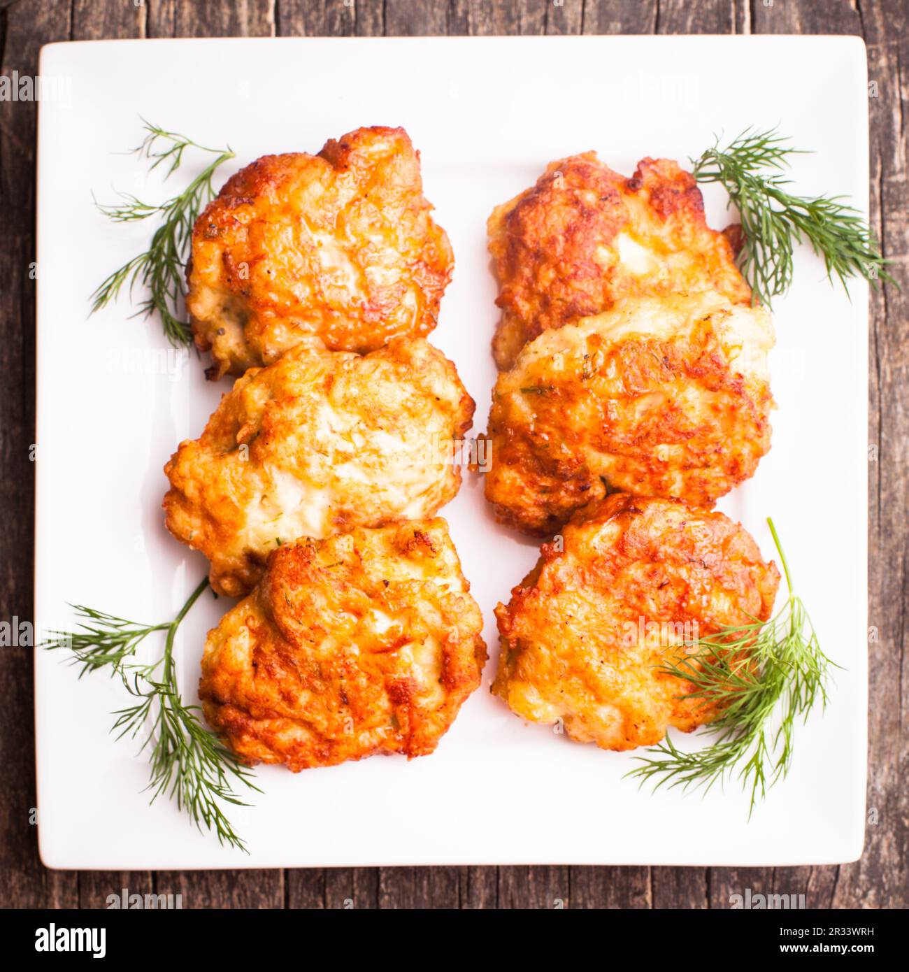 Breaded chicken cutlets hi-res stock photography and images - Alamy