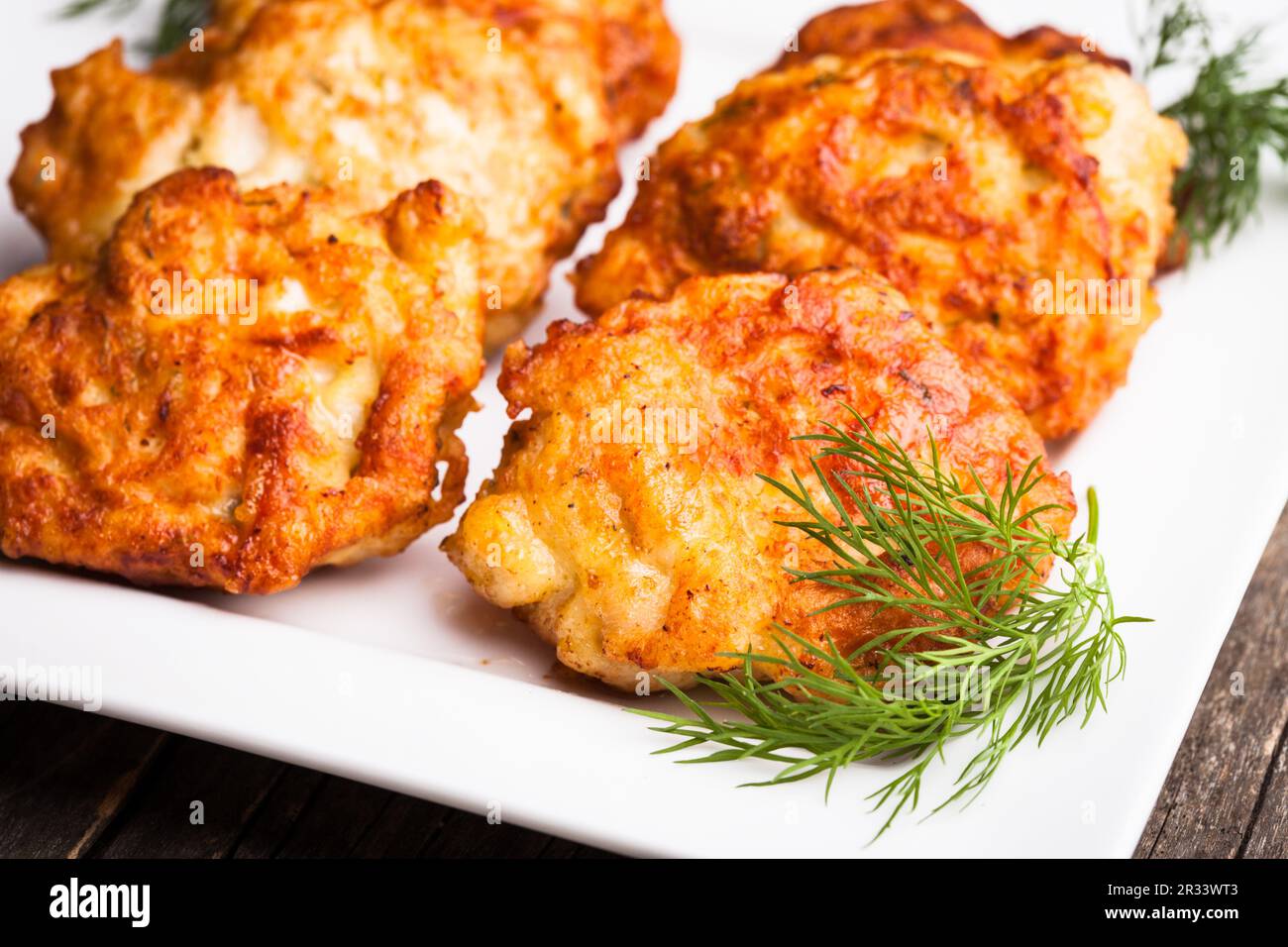 Closeup homemade breaded schnitzel hi-res stock photography and images ...