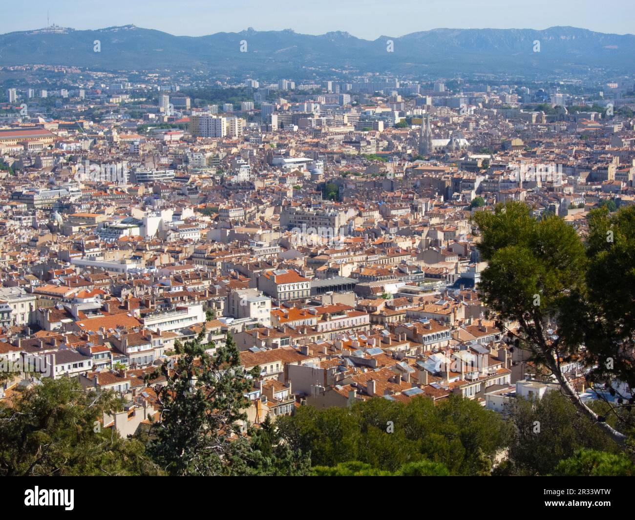 Birds eye view marseille france hi-res stock photography and images - Alamy