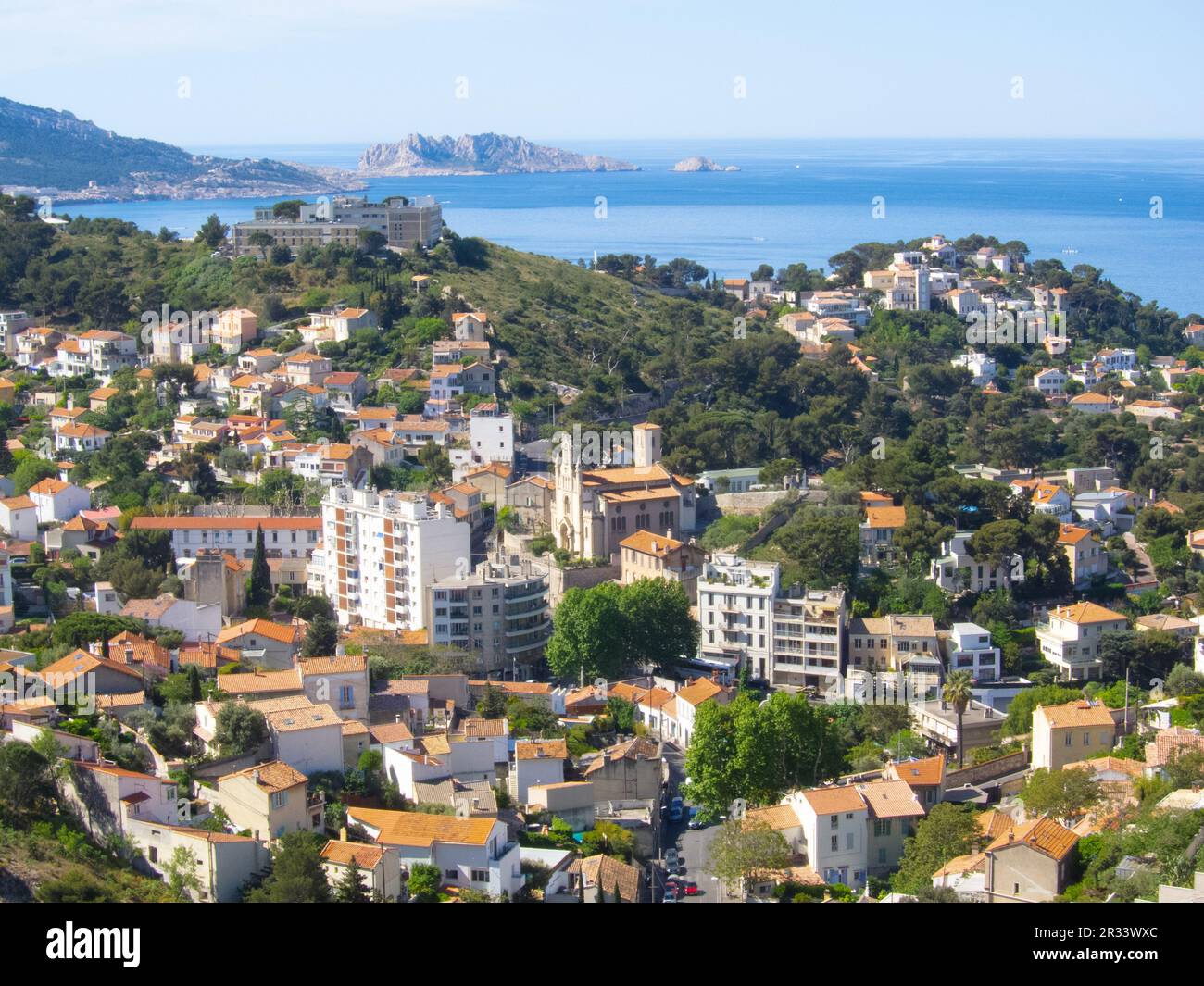 Birds eye view marseille france hi-res stock photography and images - Alamy