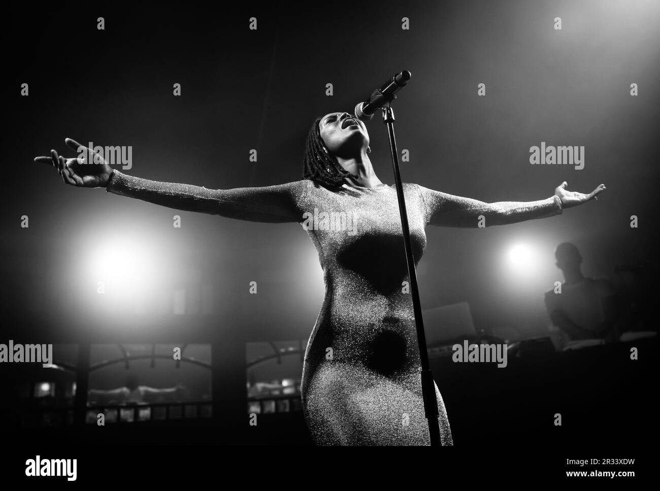 Artist Kelela performing at Bergenfest 2018 in Bergen, Norway Stock ...