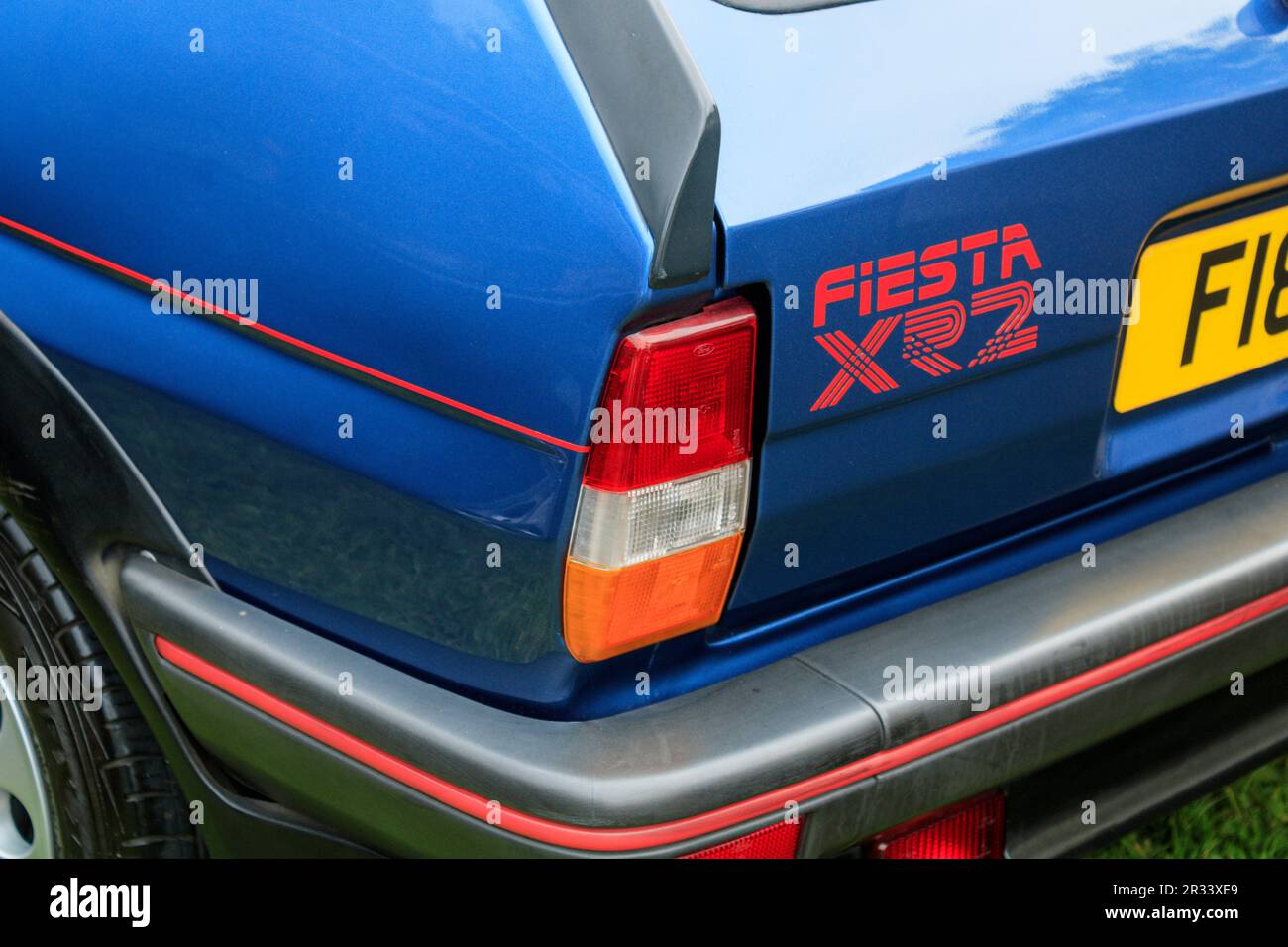 Ford Fiesta XR2. Lytham Hall Classic Car Show 2023 Stock Photo - Alamy