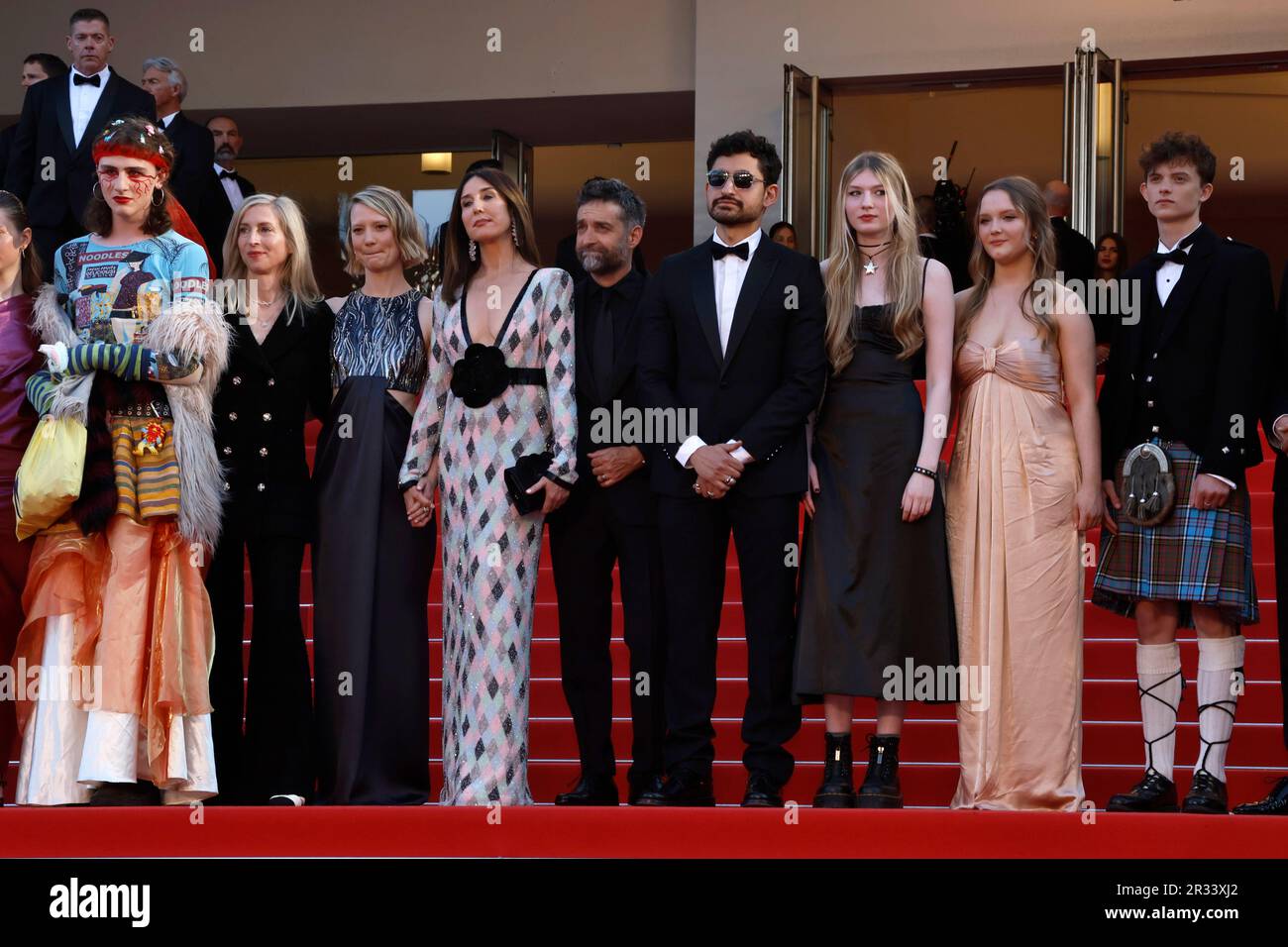 Luke Barker, from left, director Jessica Hausner, Mia Wasikowska, Elsa ...