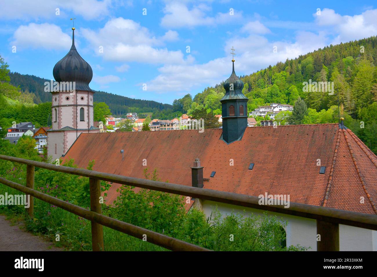 Triberg in the Black Forest Stock Photo - Alamy