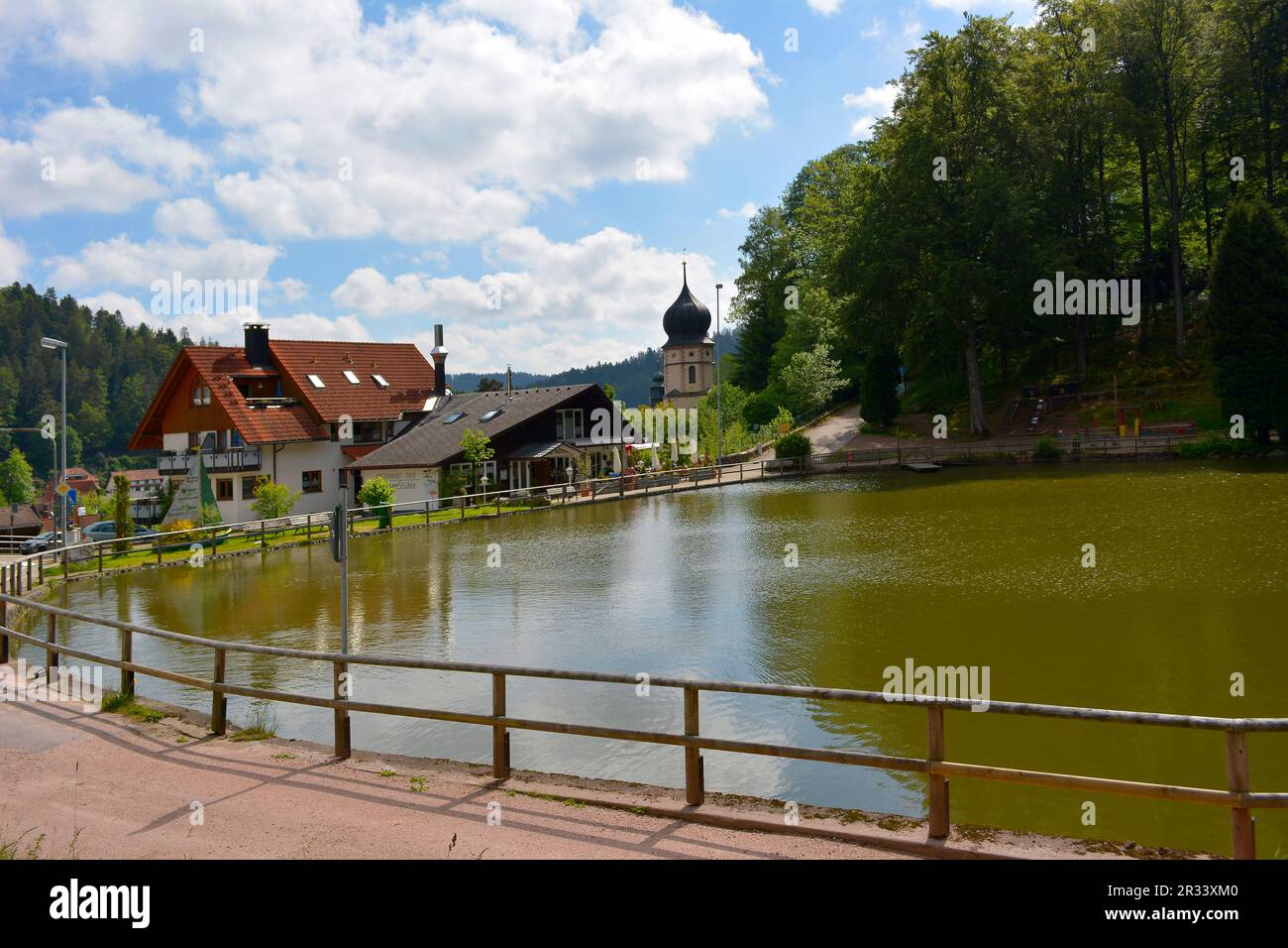 Triberg in the Black Forest Stock Photo - Alamy