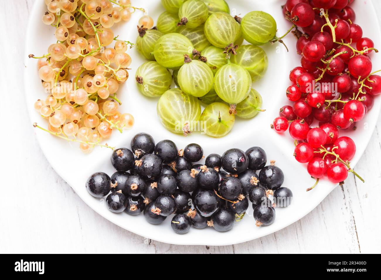 Currants and gooseberry Stock Photo - Alamy