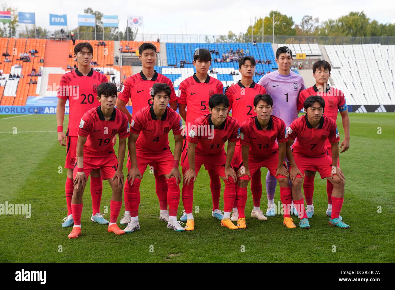 Players of South Korea pose for a team photo prior to a FIFA U-20 World ...
