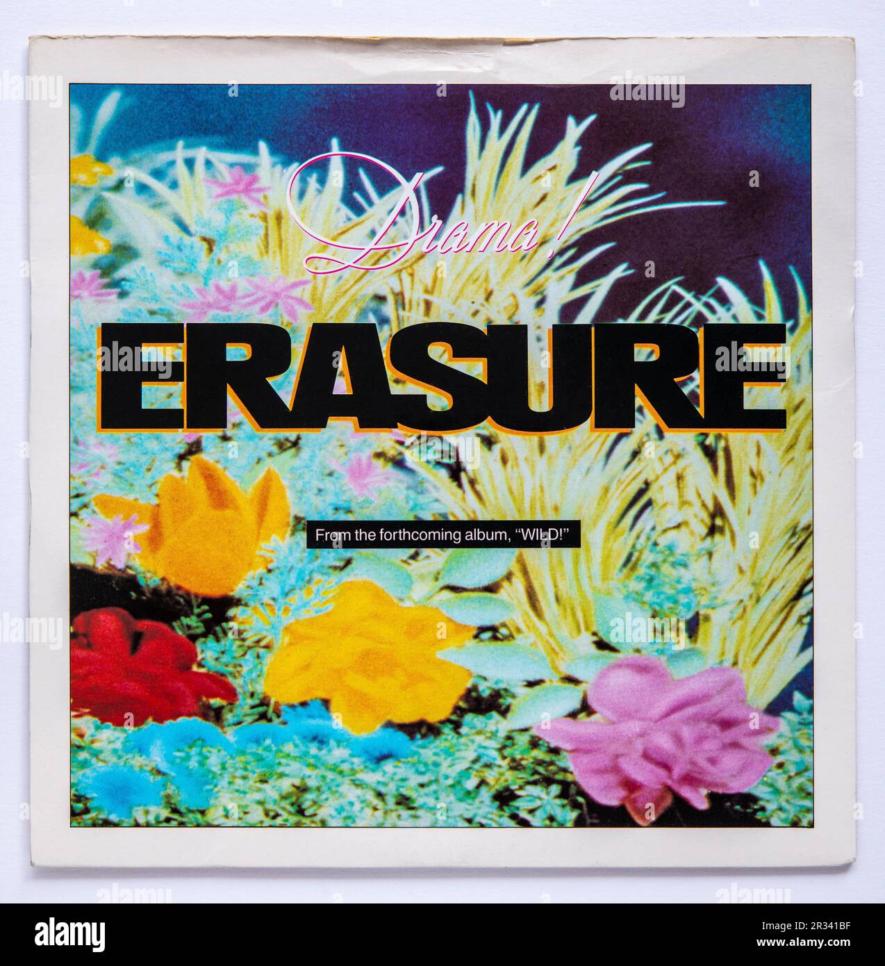Picture cover of the seven inch single version of Drama by Erasure ...