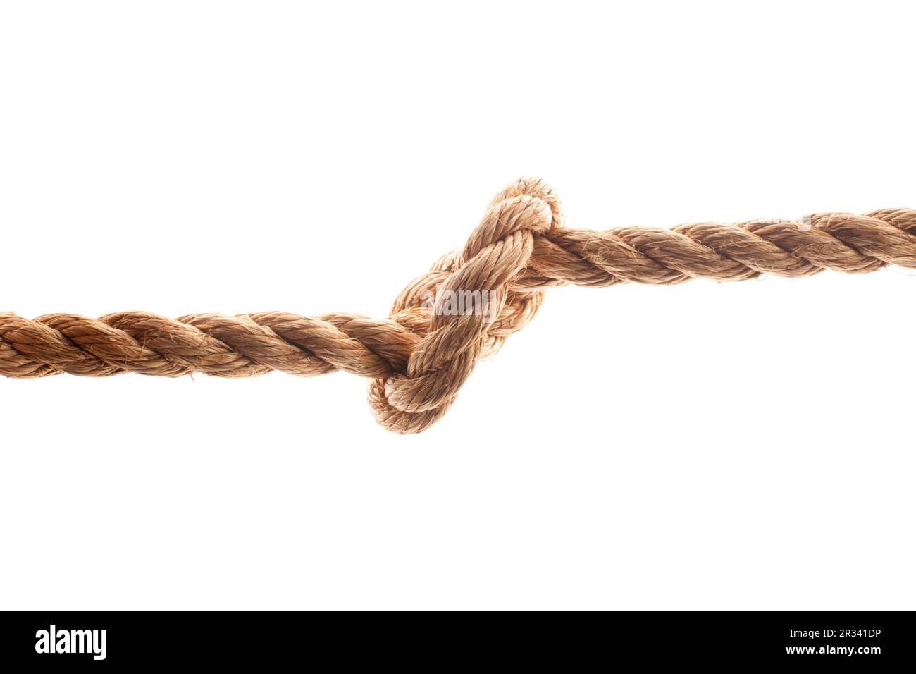 Node on the rope Stock Photo - Alamy