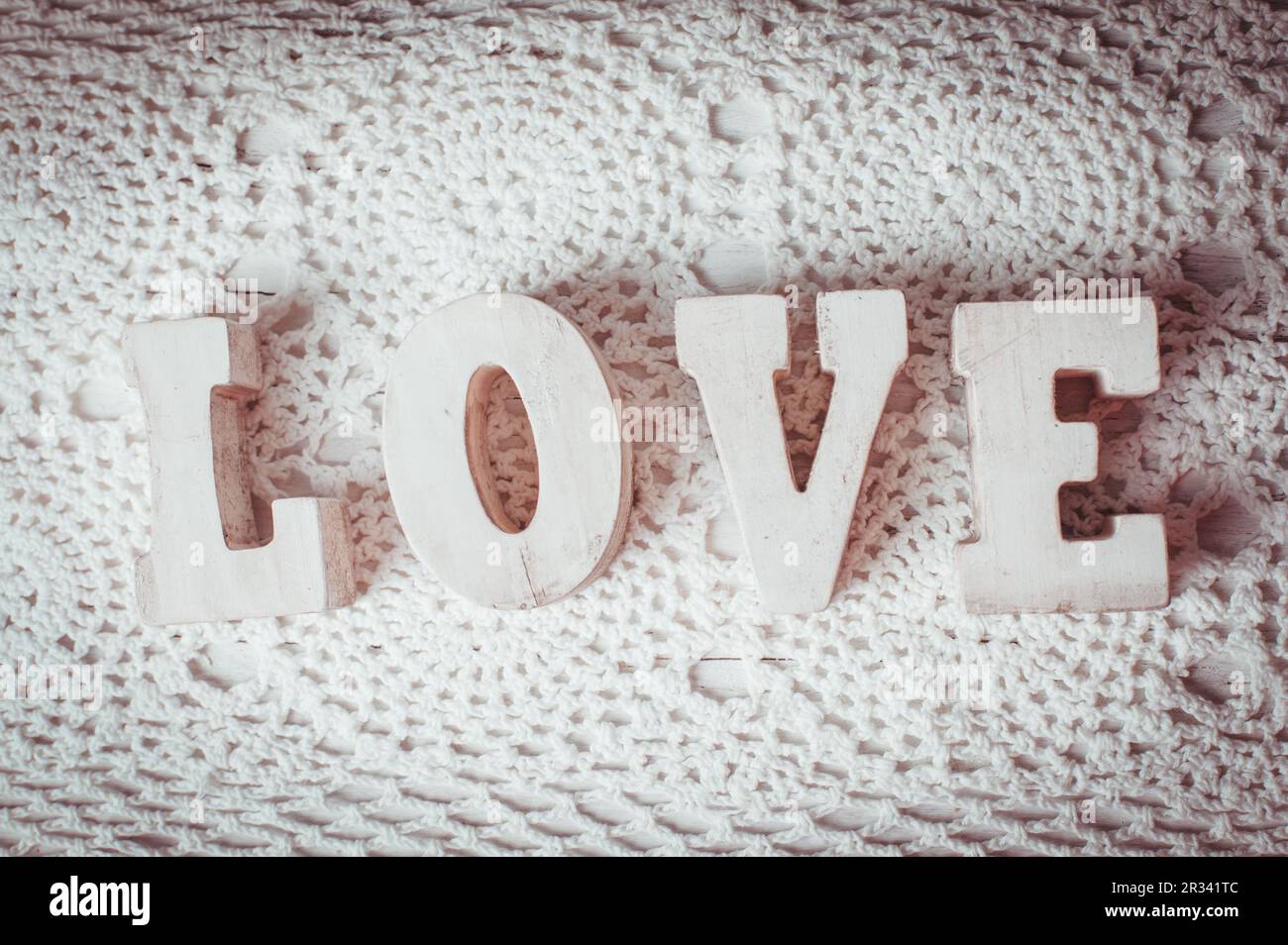 Love wooden letters Stock Photo - Alamy