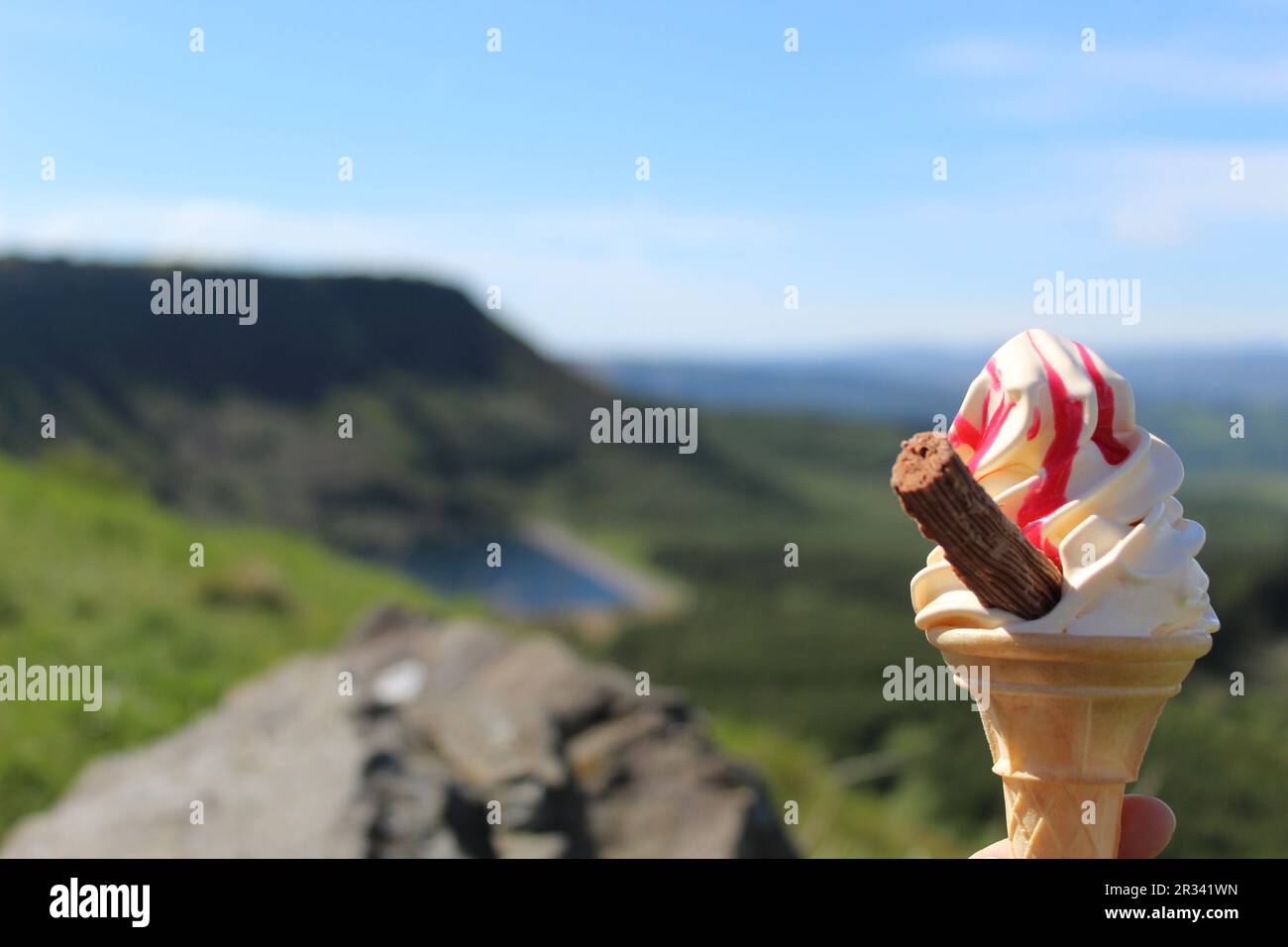 Ice Cream with a view Stock Photo - Alamy