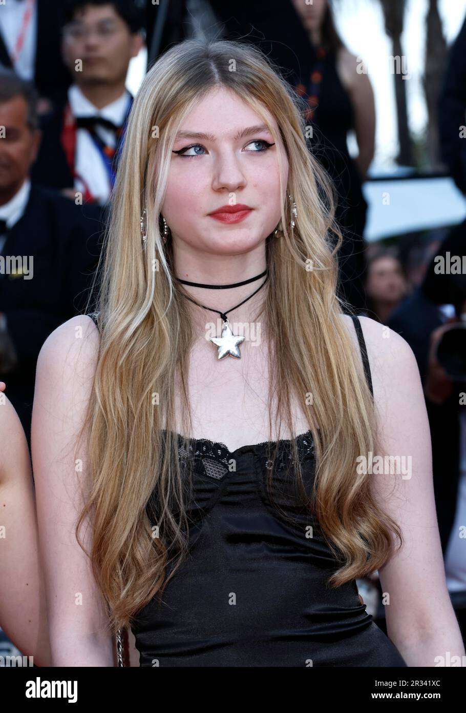 Florence Baker Poses For Photographers Upon Arrival At The Premiere Of