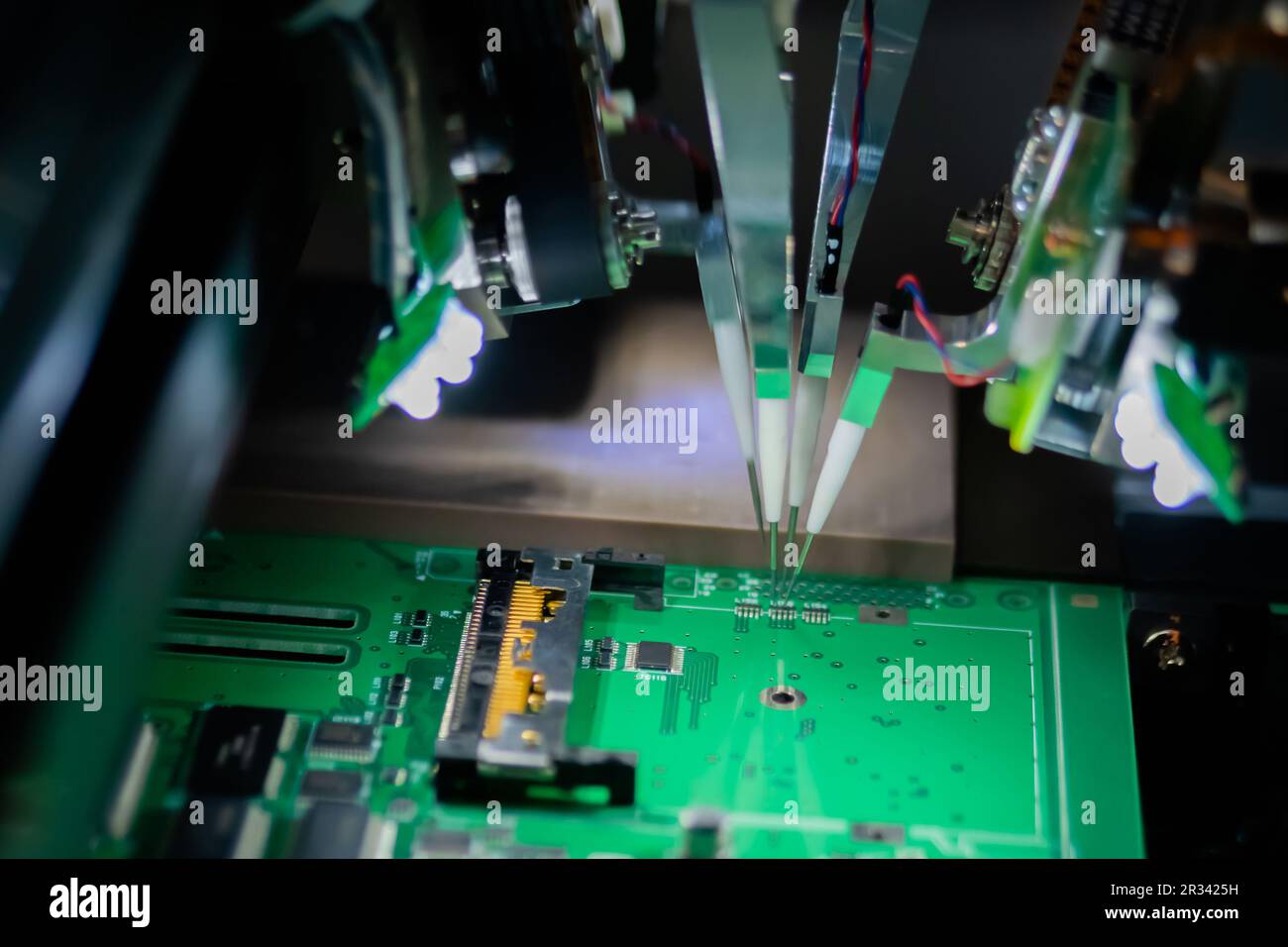 Quality testing of printed circuit boards - flying probe test at ...