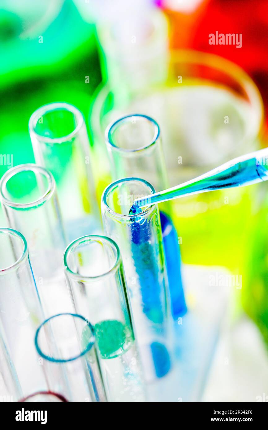 Lab test tubes hi-res stock photography and images - Alamy