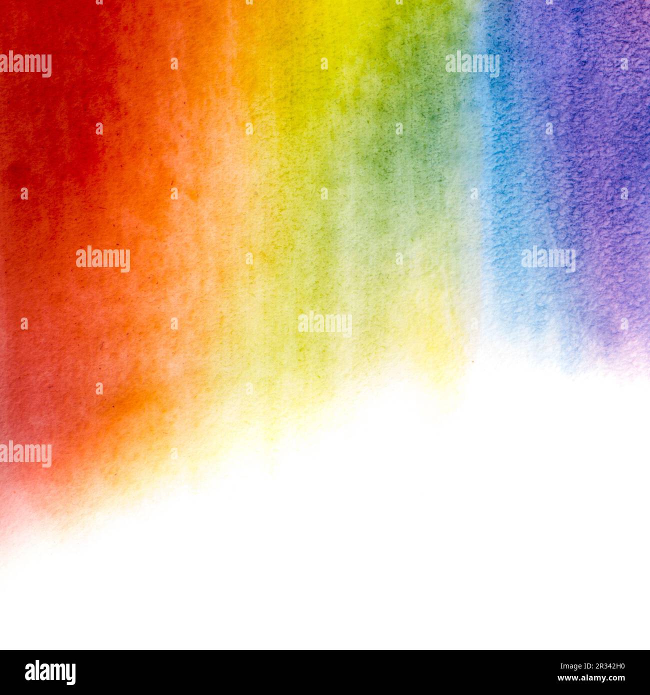 Watercolor rainbow background Stock Photo - Alamy