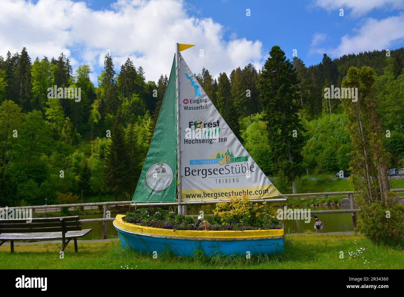 Triberg in the Black Forest Stock Photo - Alamy
