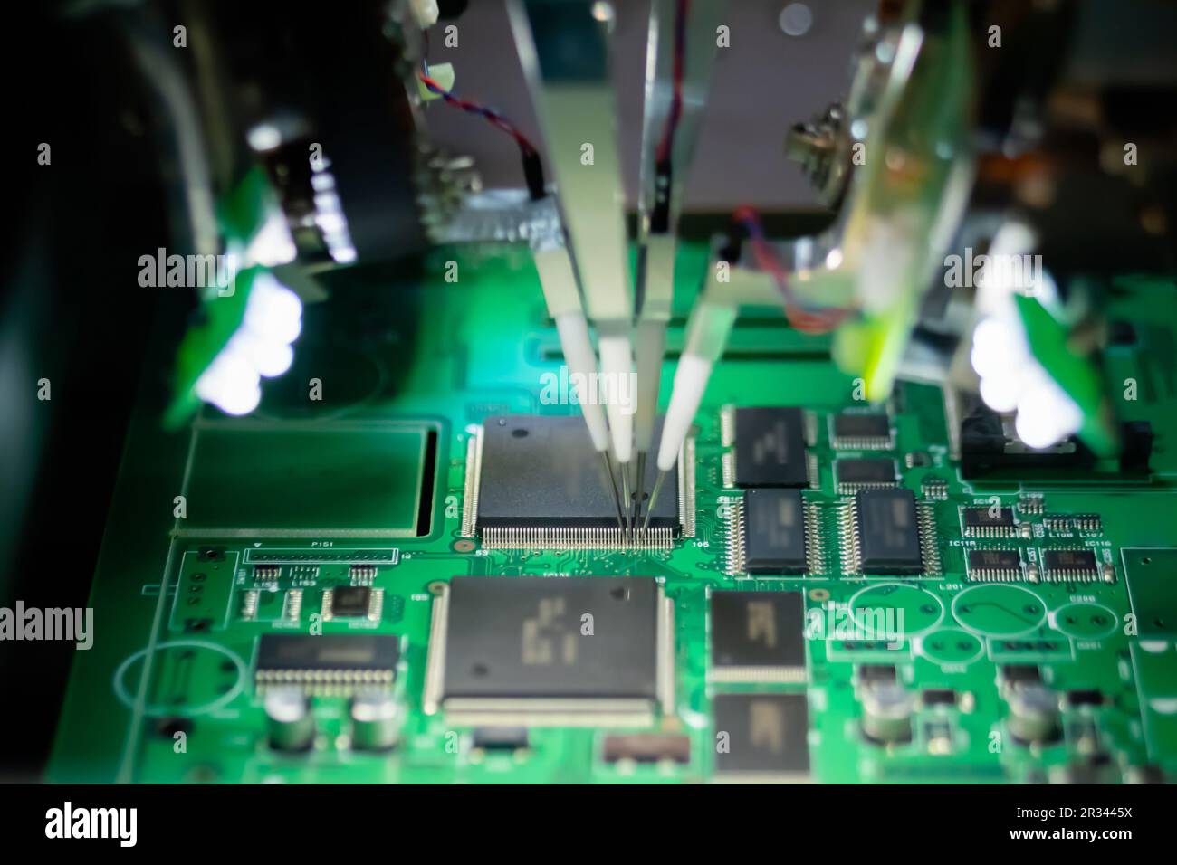 Quality testing of printed circuit boards - flying probe test at ...
