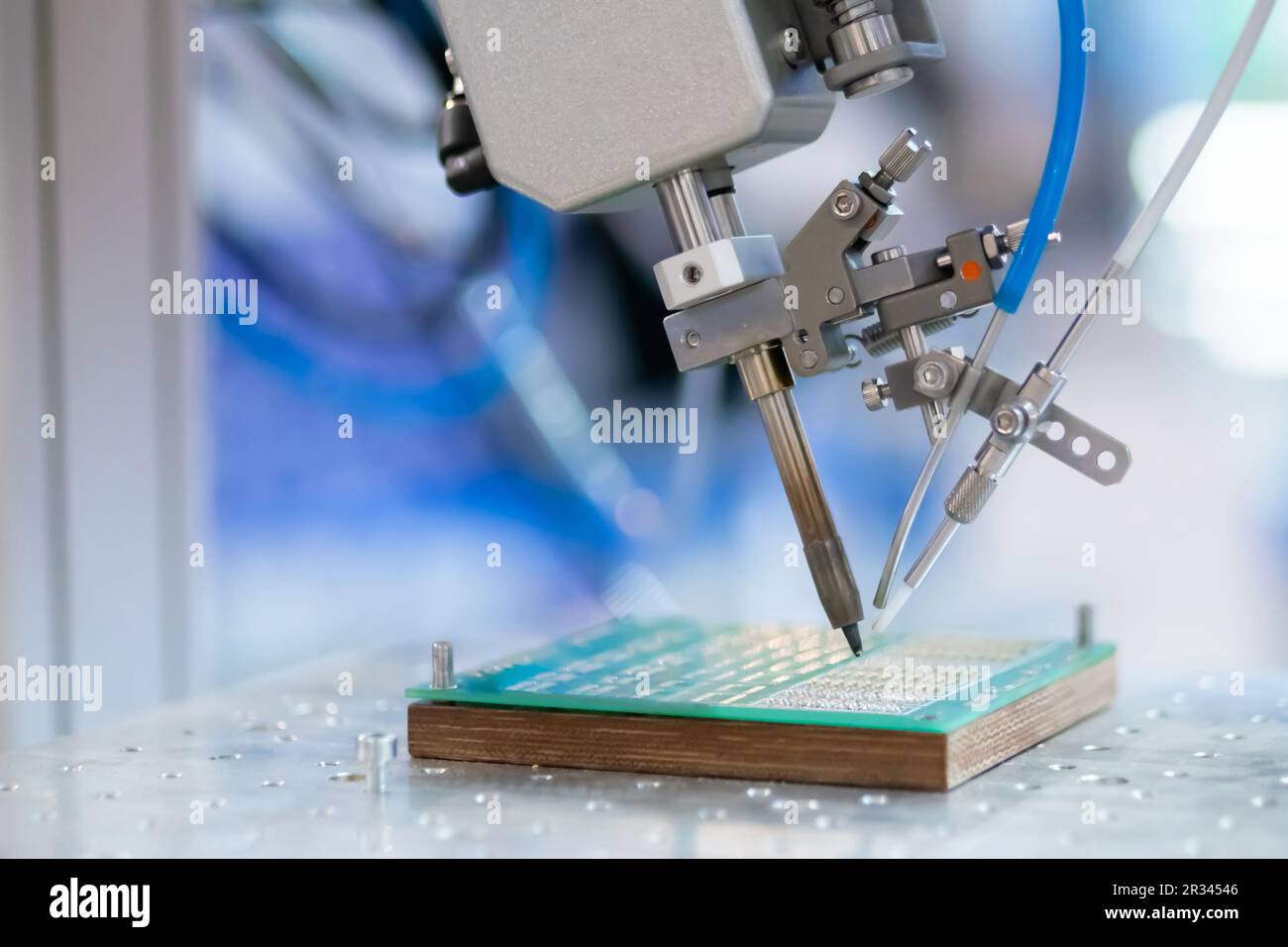 Process of selective soldering components to printed circuit boards at ...