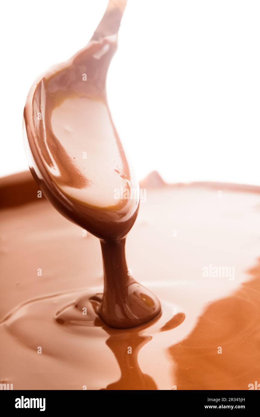 Melted chocolate flow hi-res stock photography and images - Alamy