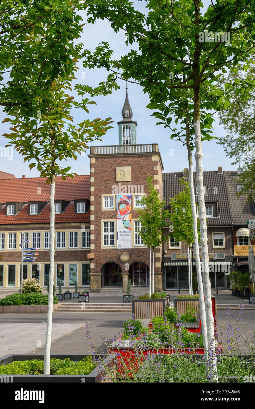 the city of Borken in the german muensterland Stock Photo - Alamy