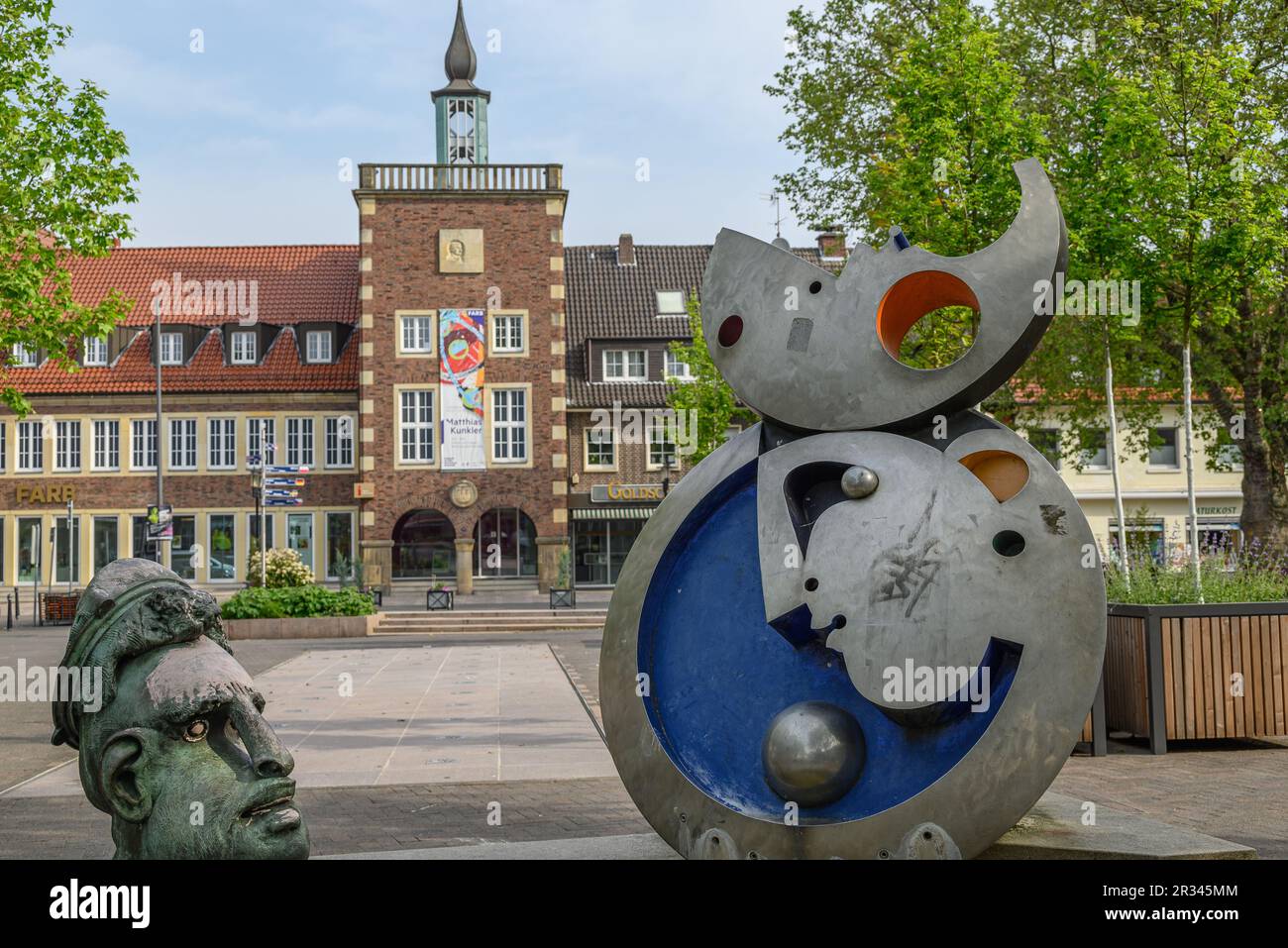 the city of Borken in the german muensterland Stock Photo - Alamy