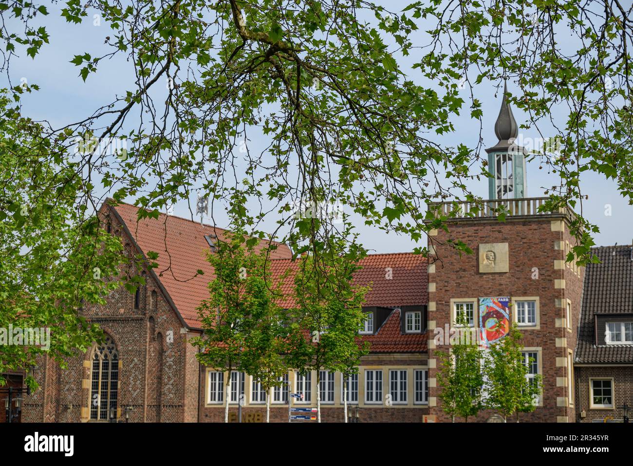 the city of Borken in the german muensterland Stock Photo - Alamy