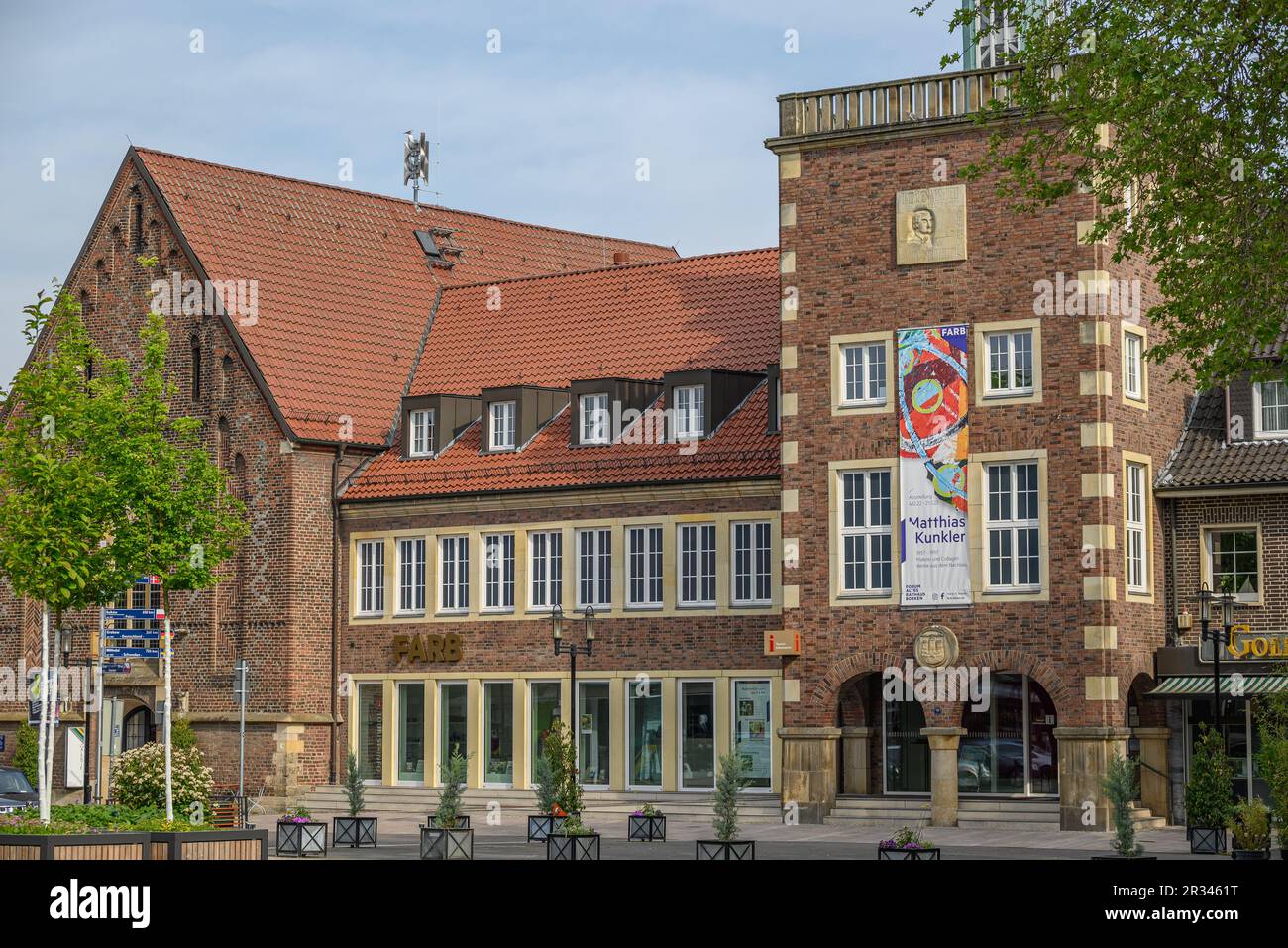 the city of Borken in the german muensterland Stock Photo - Alamy