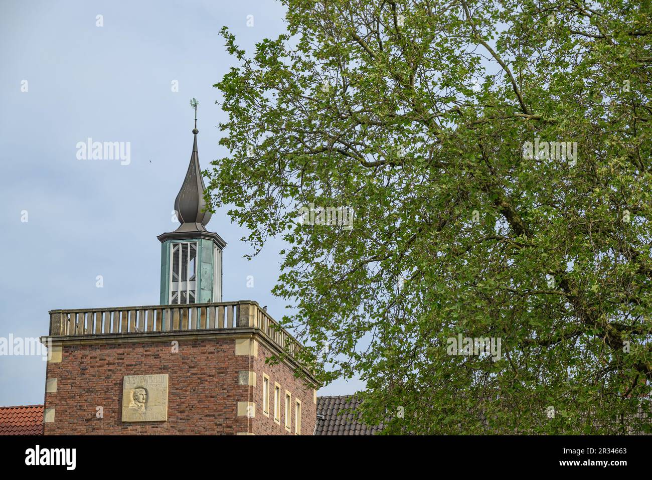 the city of Borken in the german muensterland Stock Photo - Alamy